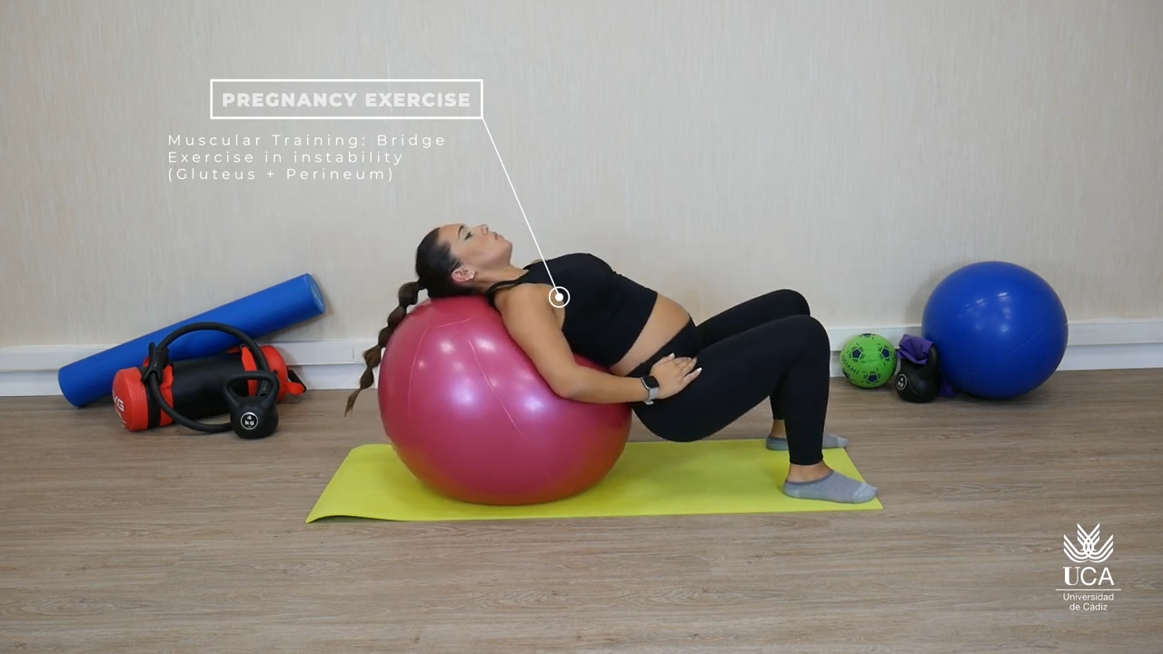 Muscular Training: Bridge Exercise in inestability (Gluteus + Perineum ...